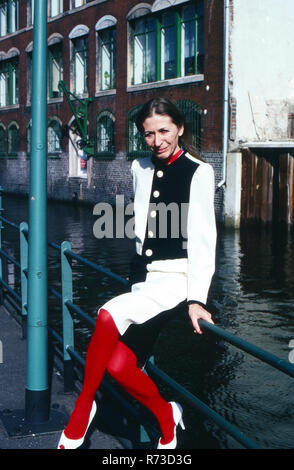 Sängerin und Schauspielerin Helga Feddersen in Hamburg, Deutschland ...