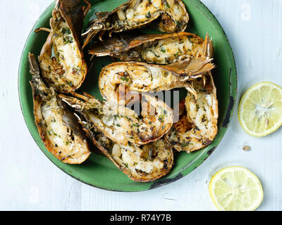 grilled moreton bay bugs Stock Photo - Alamy