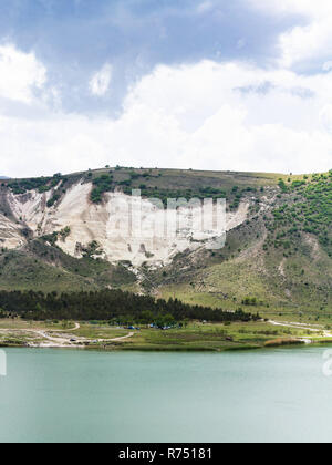 Narlı Göl, crater lake, Niğde Province, Cappadocia, Central Anatolia ...