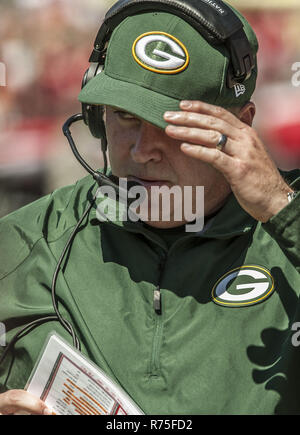 Green Bay Packers and San Francisco 49ers helmets, Tuesday, March 22 ...
