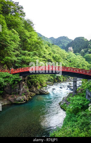 Landscape with scenic view of Futarasan jinja a historic religious ...