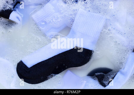 socks soaked before washing Stock Photo - Alamy