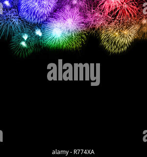 happy new year in colorful letters Stock Photo - Alamy