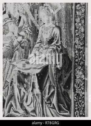 Court scene with lovers and wedding Stock Photo - Alamy