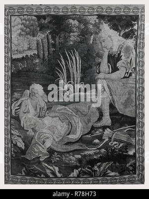 Cephalus and Cupid mourning death of Procris. unknown c. 1690-1720 ...