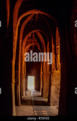 Yaama, Niger. Interior of the Yaama Mosque, Winner of the Aga Khan ...