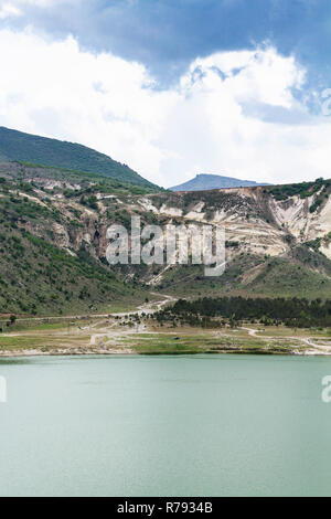 Travel to Turkey - mountains and Narlıgol volcanic Lake (Lake Nar) in ...