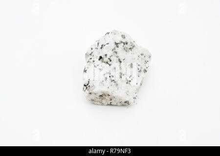 plagiogranite rock isolated over white Stock Photo - Alamy