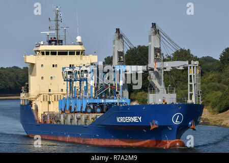 General cargo Ship NORDERNEY Stock Photo - Alamy