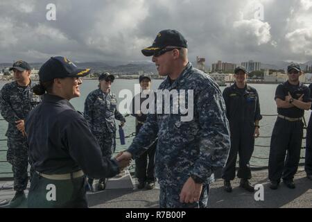 US Navy Pacific Fleet's deputy chief of staff for Logistics, Fleet ...
