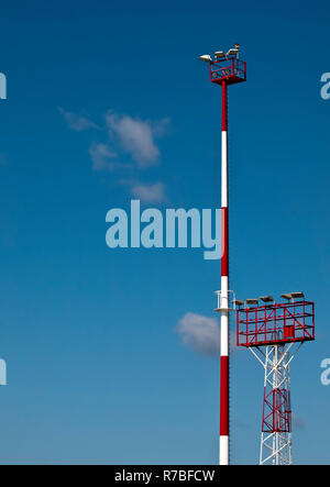 Airfield Lighting Pylon Stock Photo - Alamy