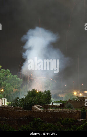 FIREWORK FACTORY BLAST Stock Photo - Alamy