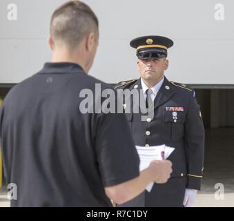 Massachusetts National Guard Selected Honor Guard, at ceremony honoring ...