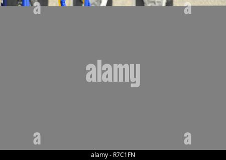 Brig. Gen. Kristin Goodwin, Cadet Wing commandant, addresses her cadets ...