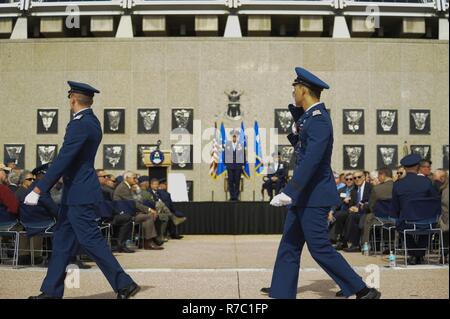 Cadets render their salutes to Brig Gen. Kristin Goodwin, the new Cadet ...