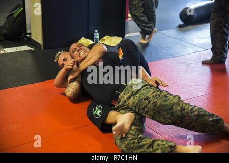 Shannon Ritch, mixed martial artist, and Robi Powers, American 300 ...