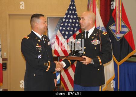 Lt. Col. Brandon Klink, commander of 703rd Brigade Support Battalion ...