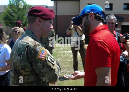 Lt. Col. Scott Pence, Squadron Commander of 5th Squadron, 73rd Cavalry ...