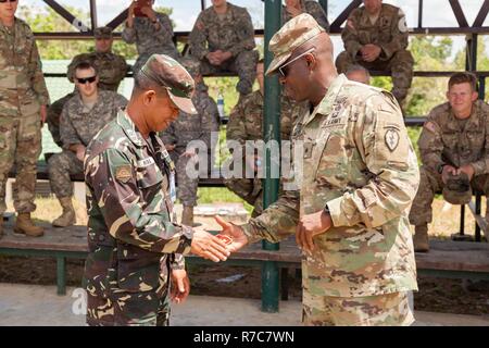 Philippine Army Lt. Col. Michael Logico, co-exercise control group ...