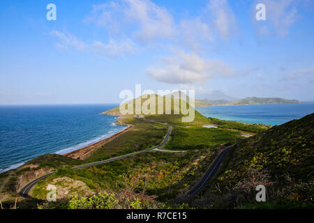 Timothy Hill Lookout overlooking Atlantic Ocean on the right and ...