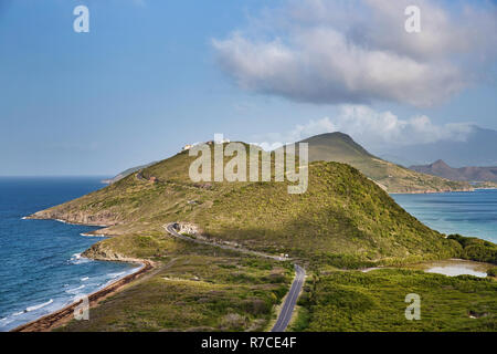 Timothy Hill Lookout overlooking Atlantic Ocean on the right and ...