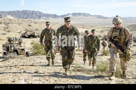 U.S. Marine Corps Col. Joel F. Schmidt, commanding officer, The Basic ...