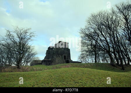 Crookston Castle Pollok area of south-west Glasgow, Scotland where mary ...
