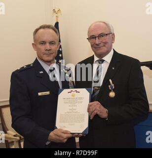 U.S. Air Force Col. Lars Hubert, acting 52nd Fighter Wing commander ...