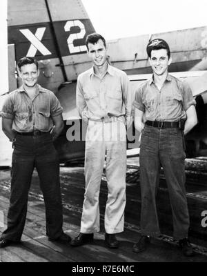 President George W Bush in his flight suit during service in the Texas ...