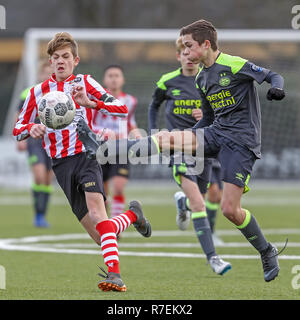 ROTTERDAM, 08-12-2018 , Sparta U14 - PSV U14 , Football , RMC ...