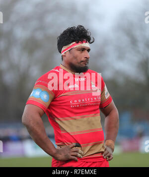 Coventry, UK. 8th December 2018. Rory Pitman on the charge for Coventry ...
