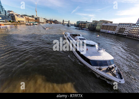 The Silver Sturgeon one of the Woods' Silver Fleet pleasure cruiser ...