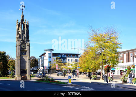 Clock Tower, Abbey End, Kenilworth, Warwickshire, England, United ...