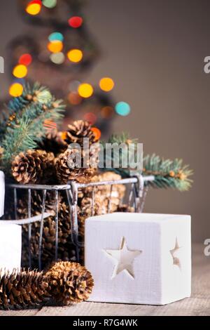 An image of a nice vintage christmas background Stock Photo - Alamy