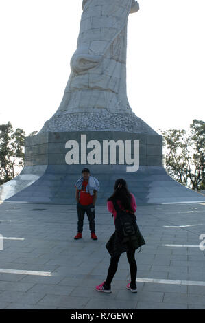 A-Ma goddess statue, A-Ma cultural village, Coloane Island, Macau ...