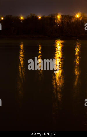 Nightscape of Limerick, Ireland Stock Photo - Alamy