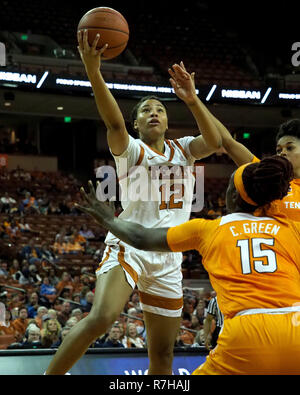 Dec 9, 2018.. Jada Underwood #12 of the Texas Longhorns in action vs ...