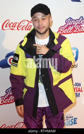 London, UK. Jax Jones at Capital's Jingle Bell Ball, The O2, London ...