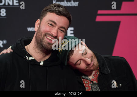 Marten Laciny, MARTERIA (left) and Benjamin Griffey, CASPER, musician ...