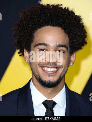 Jorge Lendeborg Jr. arrives at the "Bumblebee" Los Angeles Premiere ...