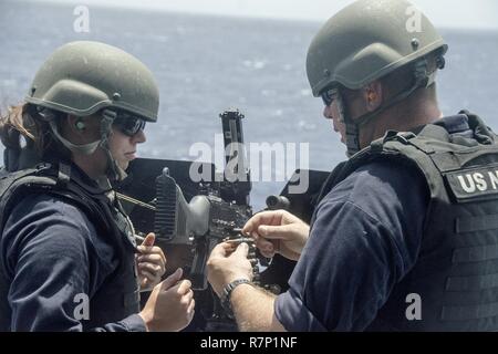 US Navy Chief Engineman shows, chief petty officer (CPO) selectees ...