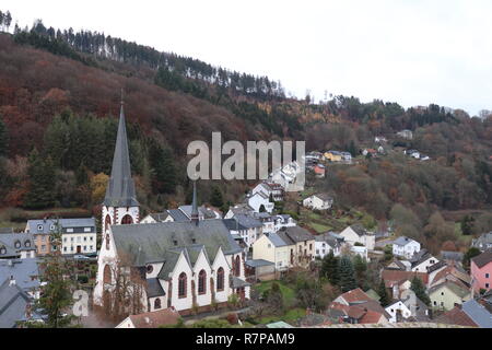 Christmas Market at Malberg Castle Germany Stock Photo - Alamy