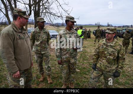 U.S. Army soldier Col. Jonathan Chung, outgoing commander of 2nd ...