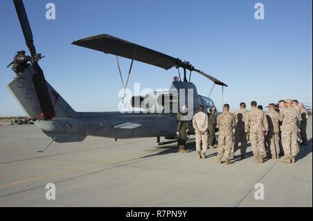 A U.S. Marine attending a Marine Corps Instructor Course of Water ...