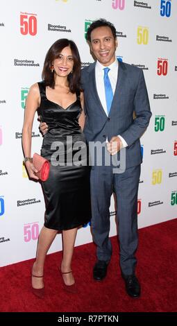 Shaifali Puri, Aasif Mandvi at arrivals for The Bloomberg 50 - Icons ...