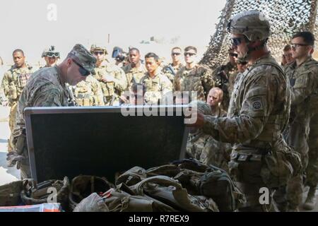 Col. Pat Work, commander of the 2nd Brigade Combat Team, 82nd Airborne ...