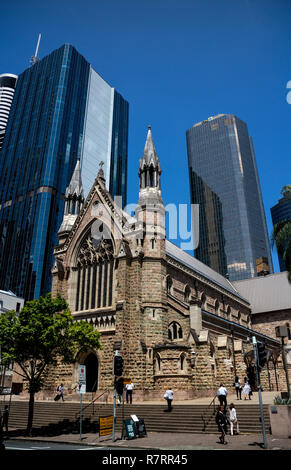 St. Stephen`s Cathedral, Brisbane, Queensland, Australia Stock Photo ...