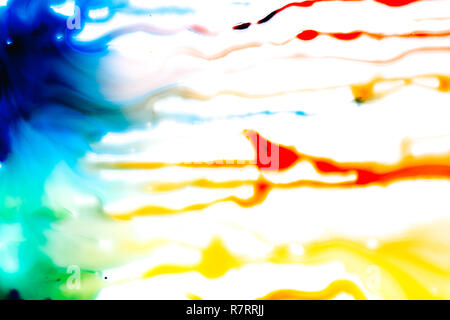 multicolored watercolor streaks and stains. background Stock Photo - Alamy