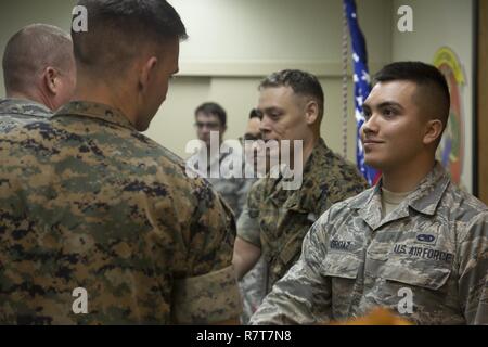 U.S. Air Force Col. Andres Nazario, 17th Training Wing commander ...