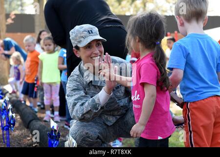 U.S. Air Force Capt. Christina Merritt, 34th Aircraft Maintenance Unit ...